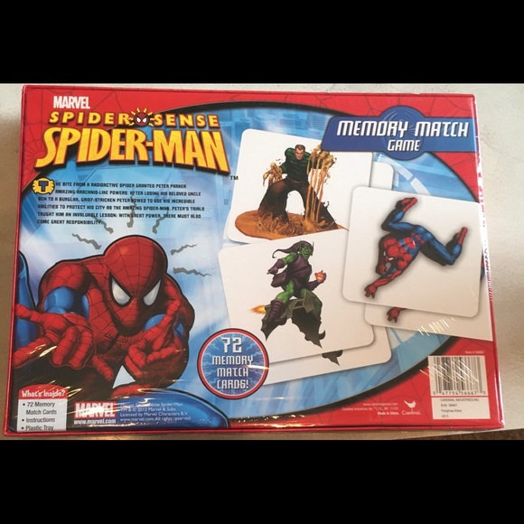 Other | New Spiderman Memory Game | Poshmark